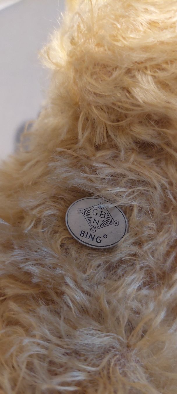 Bing Teddybär sauber unbesp.m.Musikdose bewegt den Koppf (Neu (gemäss ...