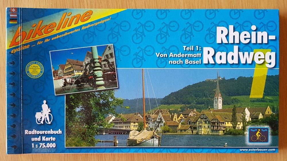 BIKELINE RHEIN-RADWEG TEIL 1 (Gebraucht) in Rafz für CHF 2 – mit Lieferung auf Ricardo kaufen