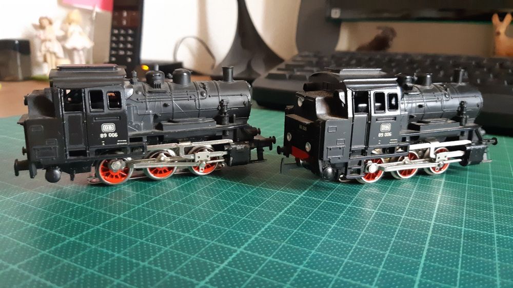 2 Mal Märklin Dampflok DB 89006 (Gebraucht) in Safenwil für CHF 40 ...