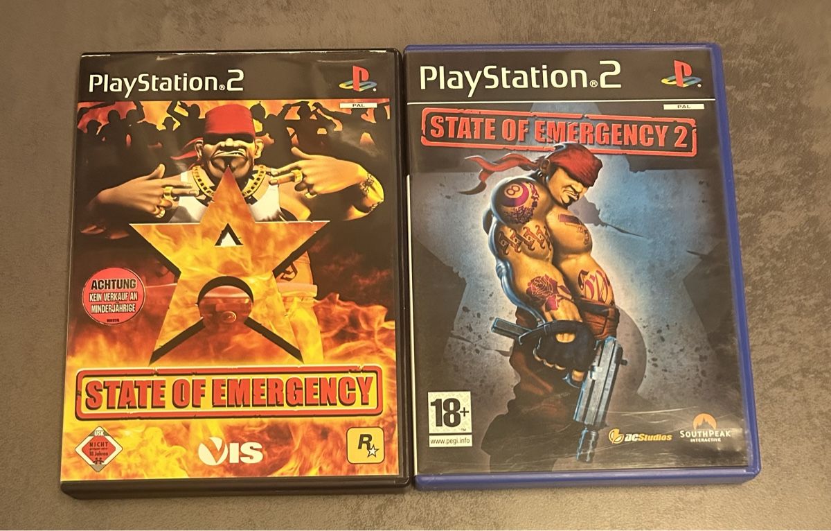 State of Emergency 1 und 2 PS2 Games (Gebraucht) in ulisbach für CHF 22 ...