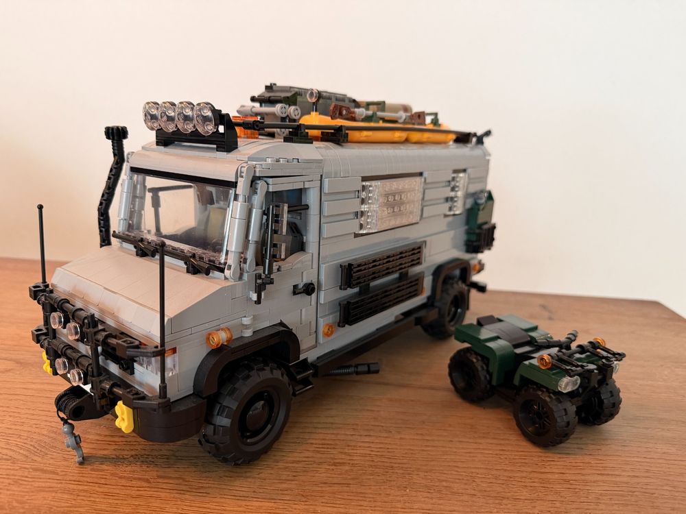 Bluebrixx 106674 - Expeditionsmobil mt Offroad- Quad (Neu (gemäss ...