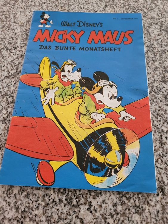 MICKY MAUS HEFT NR 1. 1951 REPRINT 2001 | Kaufen auf Ricardo