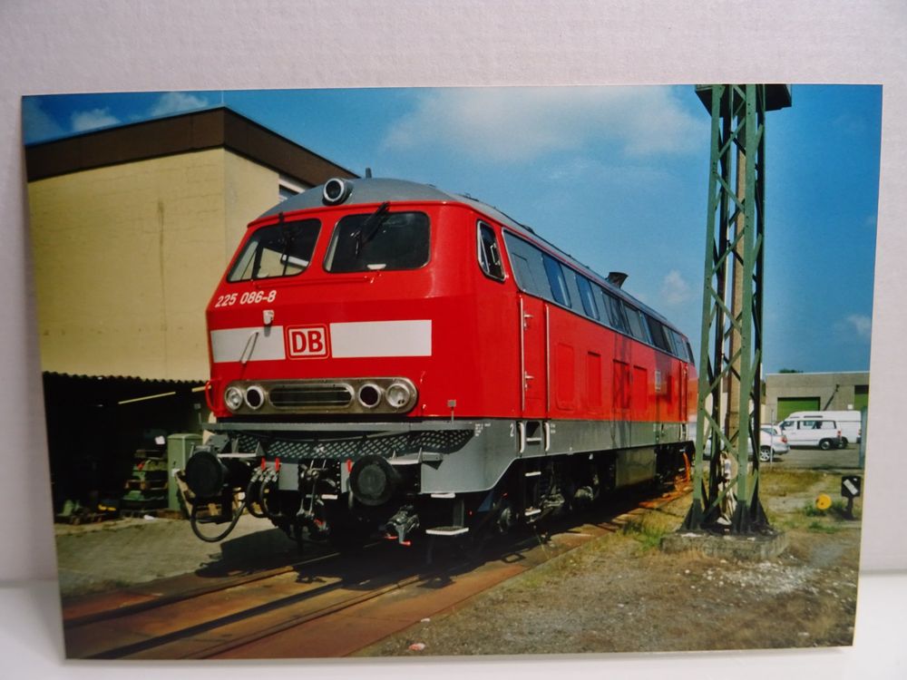 Foto DB Diesellokomotive 225 086 BW Singen August 2002 (Neu (gemäss ...