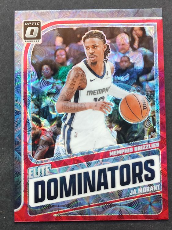 Ja Morant Elite Dominators Red International Optic 2024-25 (Gebraucht ...