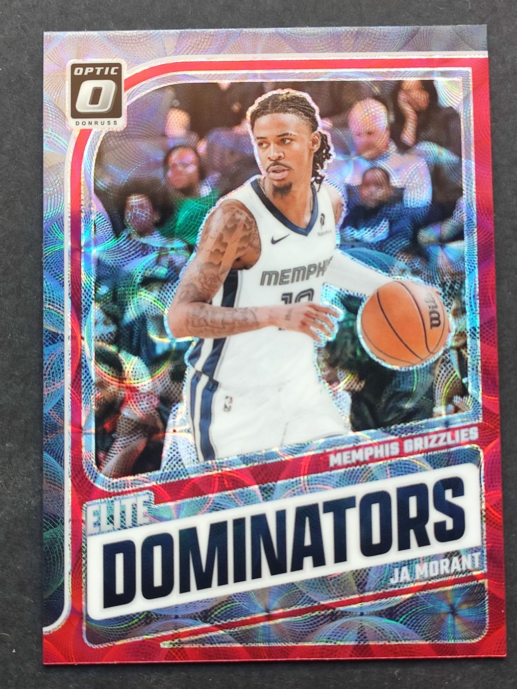 Ja Morant Elite Dominators Red International Optic 2024-25 (Gebraucht ...