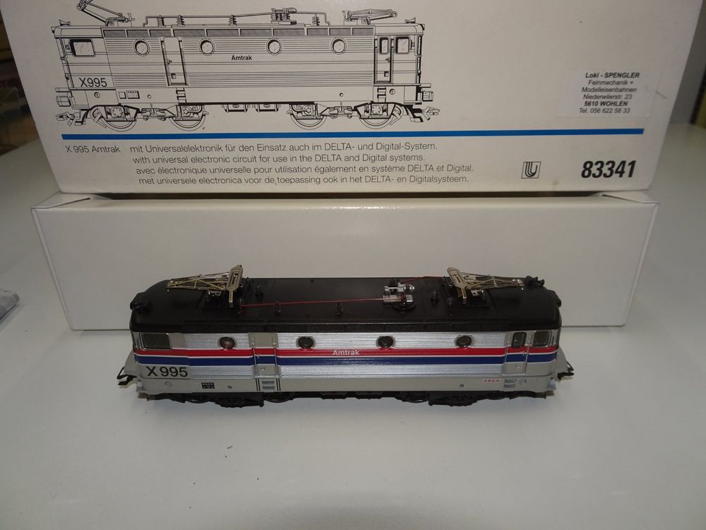 Märklin U.S. Lokomotive Amtrak x 995 Digital ESU HO 83341 | Kaufen auf ...