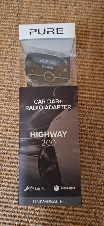 Neu: DAB+ Adapter Pure Highway 200 für's Auto (Neu und originalverpackt ...