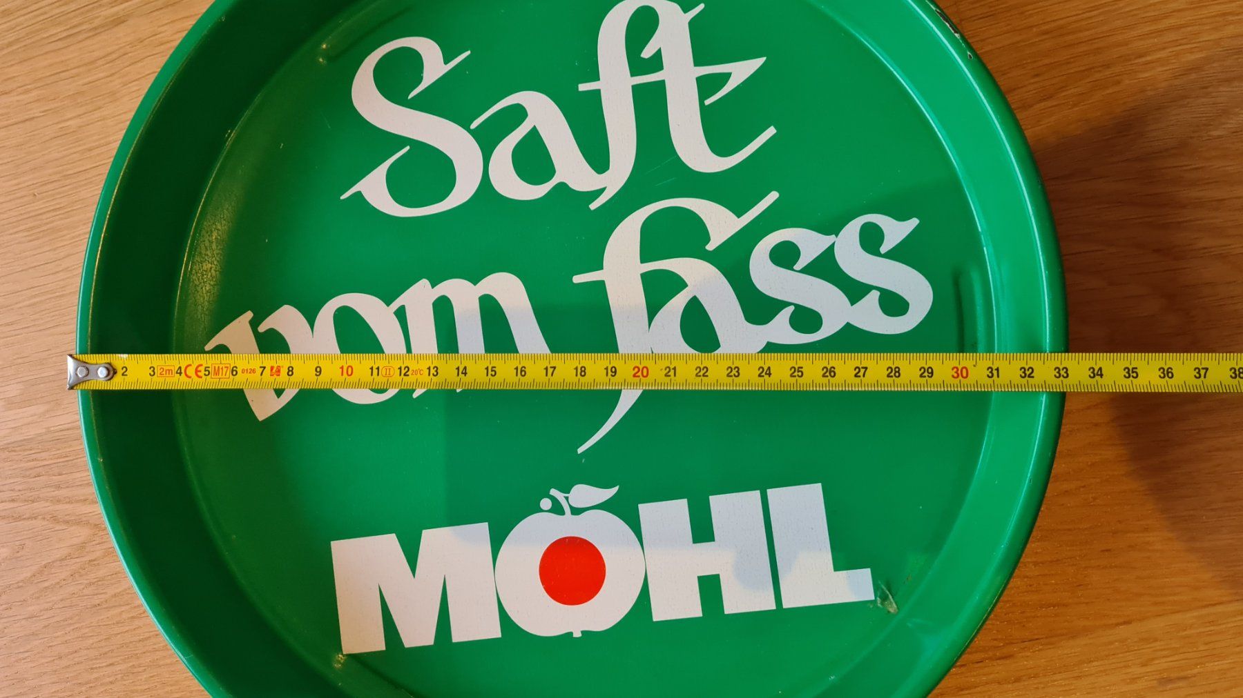 2 Vintage Beizen Servier-Tablet Hürlimann Bier & Möhl Saft (Gebraucht ...