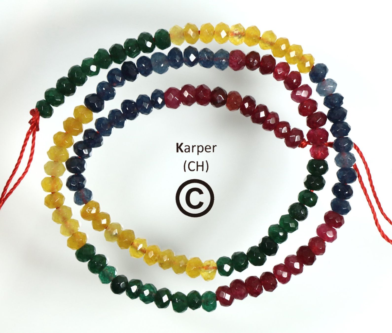 Jade, Color Rubin, Saphir, Emerald /rubis, saphir, émeraude (Neu und ...