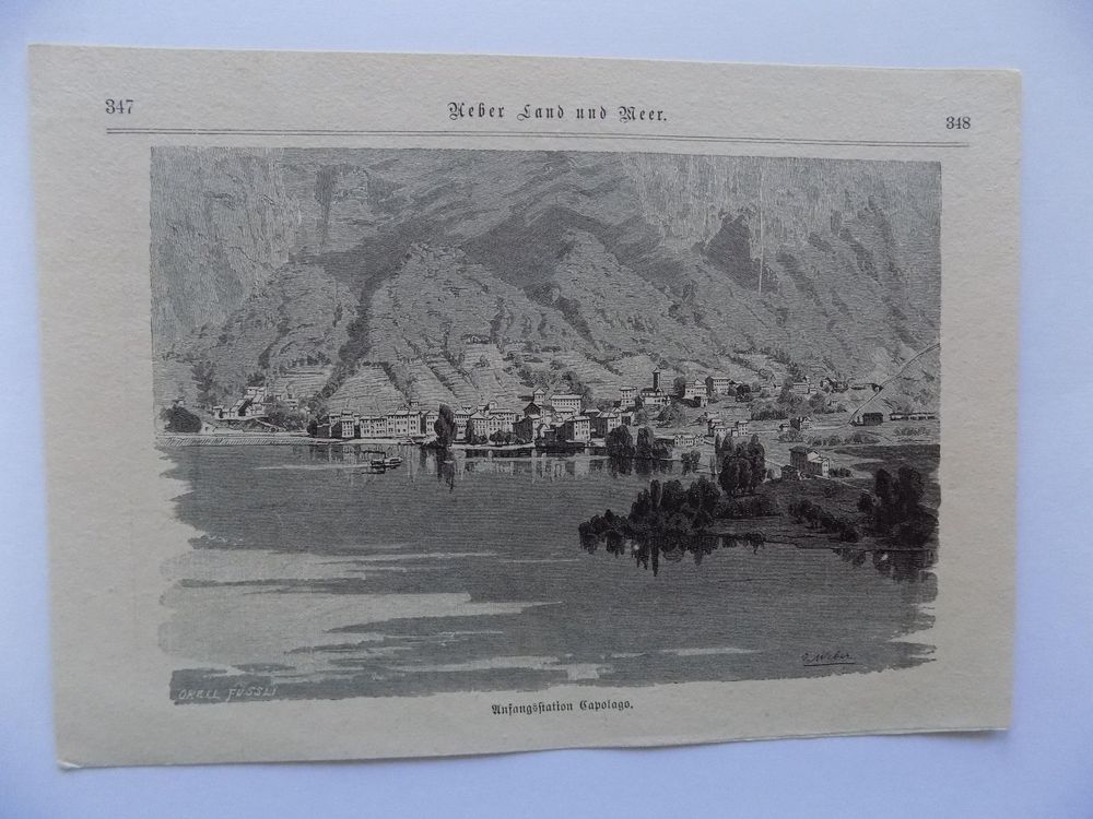 Capolago Lago di Lugano (Gebraucht) in Risch für CHF 40 – mit Lieferung ...