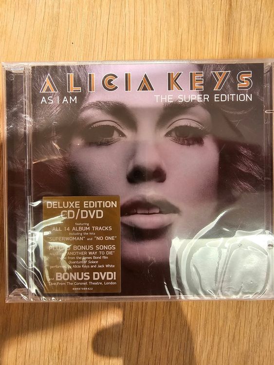 CD & DVD - Alicia Keys – As I Am, SUPER Ed. - ORIGINALVERP. | Kaufen ...