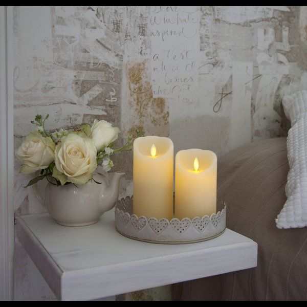 LED Kerze M-Twinkle Wax 8 x 20 x 8 cm NEU! (Neu und originalverpackt ...