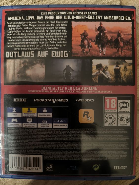 4 PS4 Games: Red Dead 2, Days Gone, Metal Gear, Sniper (Gebraucht) in Langenthal für CHF 32 ...