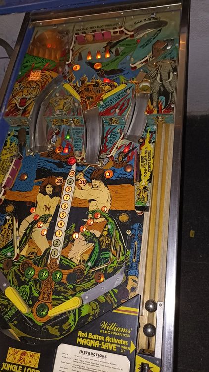 Jungle Lord Flipper - Pinball - Flipperkasten von 1981 | Acheter sur ...
