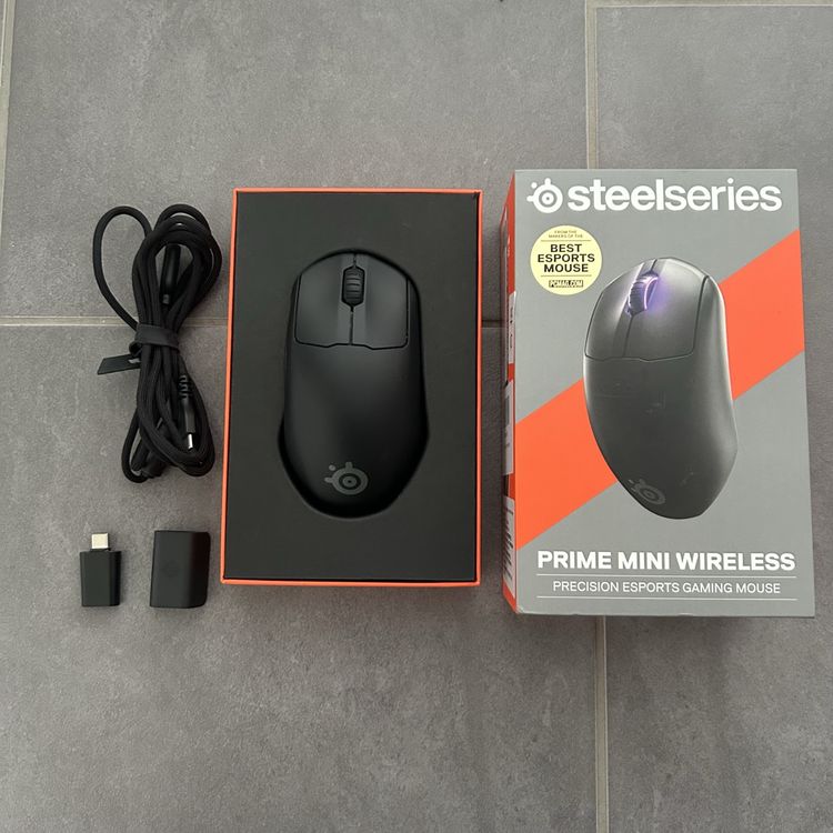 Steelseries prime mini wireless gaming maus (Neu (gemäss Beschreibung ...