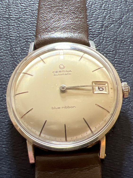 Certina Blue Ribbon Automatic Vintage Herrenuhr (Gebraucht) in Pfeffingen für CHF 99 – mit ...