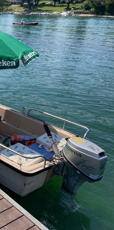 Bodensee-Boot Tabur YAK + Anhänger & 6-PS-Motor ab Service (Gebraucht ...