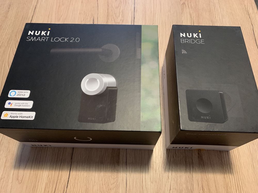 NUKI Set: SMART LOCK 2.0 + NUKI Bridge (Neu und originalverpackt) in ...