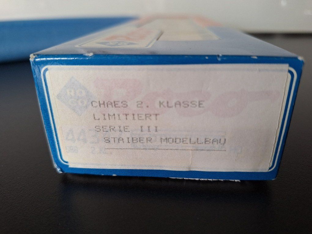 Roco HO. Voiture fromage SBB-CFF , 2eme classe, selon photos (Neuf avec ...