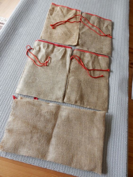 5 x St. Nikolaussäcke Weihnachten Jute Sack Samichlaus (Gebraucht) in ...