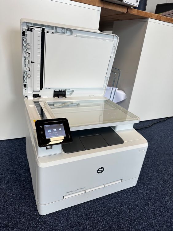 Drucker HP Color Laser Jet Pro MFP M281fdn + 4 neue Toner | Kaufen auf ...