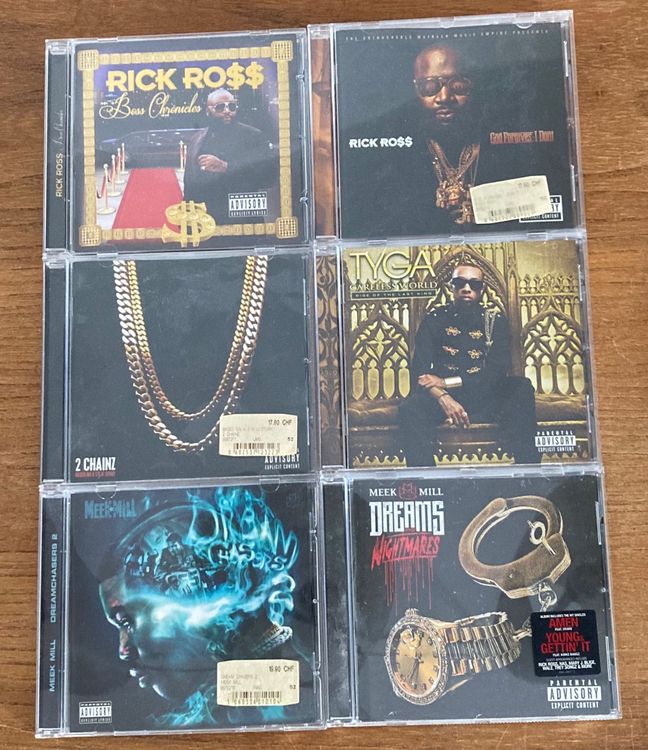 CDs Rick Ross, Meek Mill, ASAP Rocky (Gebraucht) in Murten für CHF 14 ...