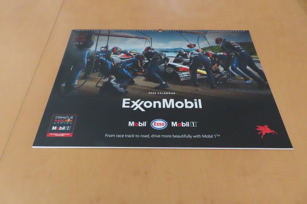 Red Bull Racing F1 Team Auto Jahreskalender 2025 VIP Promo (Gebraucht ...