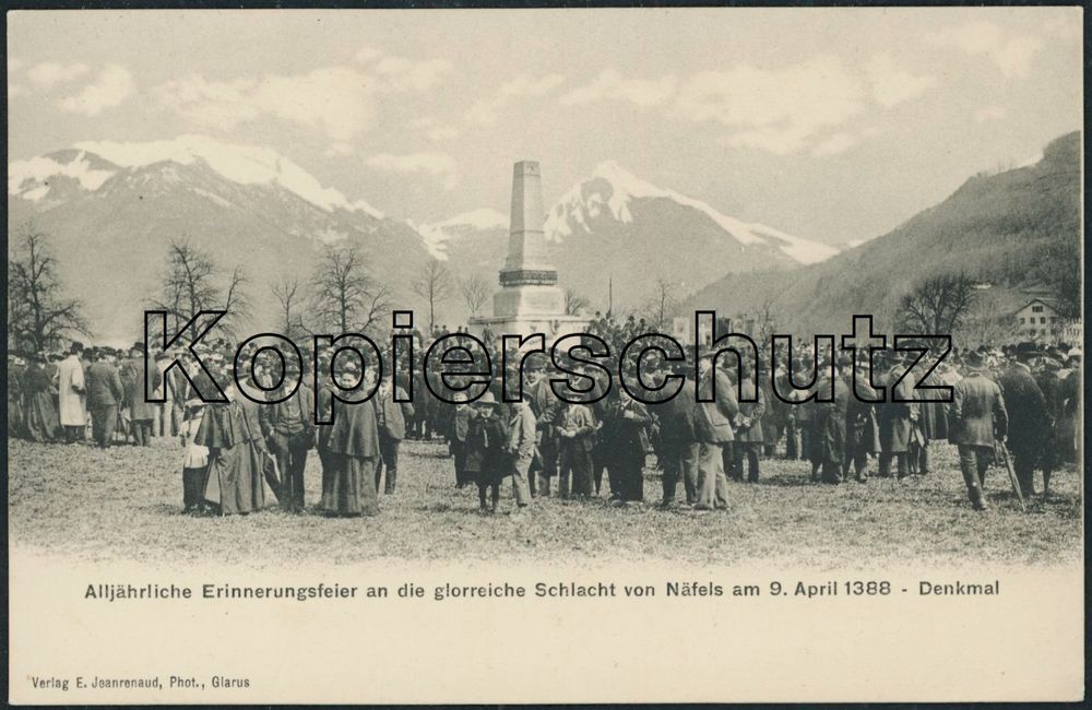 GL Näfels - Festkarte (Neu (gemäss Beschreibung)) in Schindellegi für CHF 85 – mit Lieferung auf ...