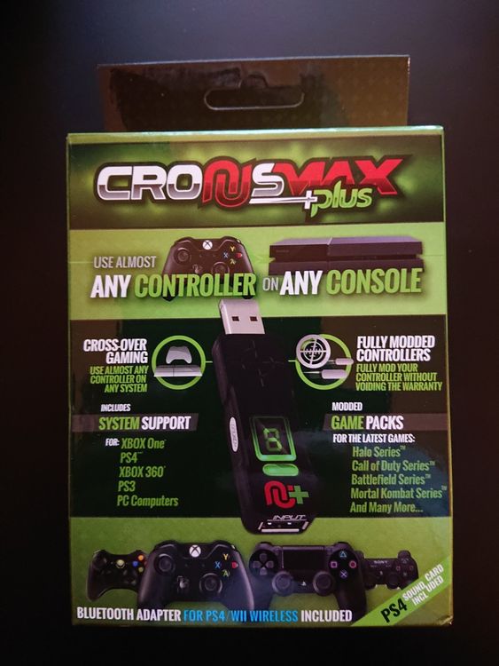 NEU - CronusMax Cronus Max Plus für PS3 PS4 XBOX 360 One PC (Neu und originalverpackt) in ...