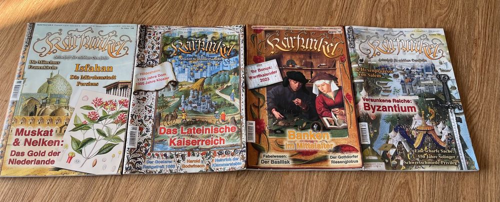 4 Ausgaben Karfunkel Mittelaltermagazin / 2022 / Geschichte | Kaufen ...
