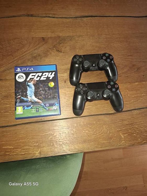 FC24 + 2 Controller PS4 (Gebraucht) in Luzern für CHF 60 – nur Abholung ...