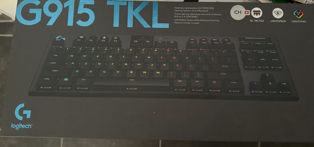 Clavier Logitech G G915 TKL QWERTZ (suisse) | Acheter sur Ricardo
