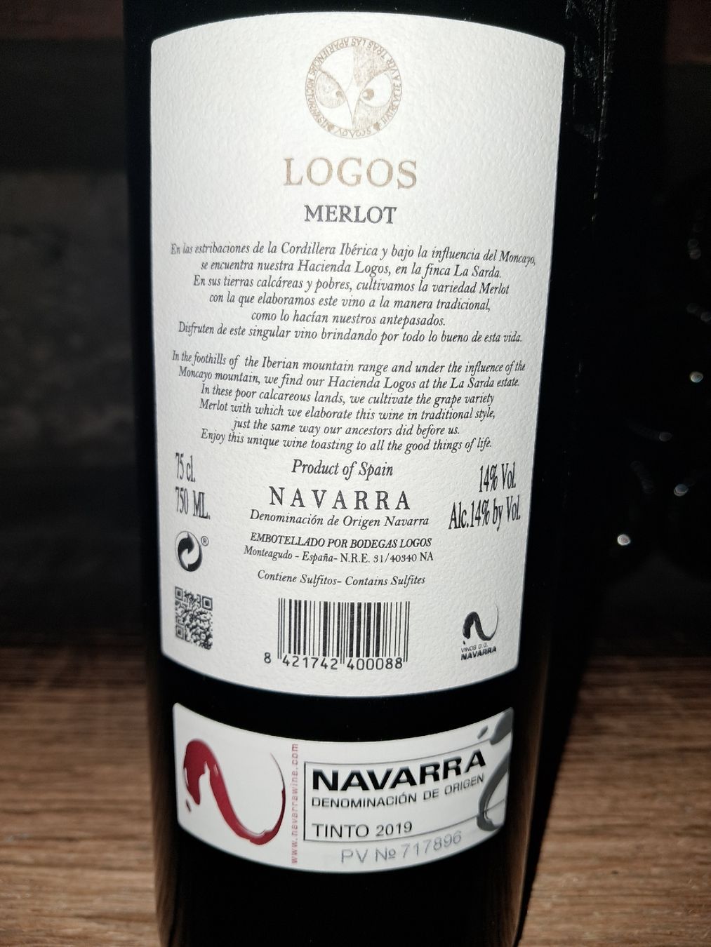 Logos Merlot navarra 2019 (Neuf avec emballage d'origine) à Le locle ...