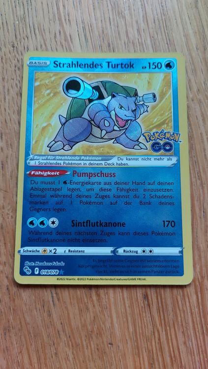 Strahlendes Turtok Pokemon Go (Neu (gemäss Beschreibung)) in Meilen für ...