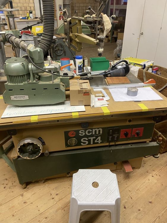 SCM Formatkreissäge/Kehlmaschine ST4 mit Zubehör (Gebraucht) in ...