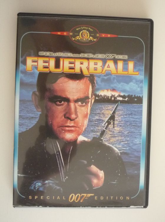 James Bond 007 – Feuerball (DVD) Sean Connery (Gebraucht) in Aarau für CHF 1.5 – mit Lieferung ...