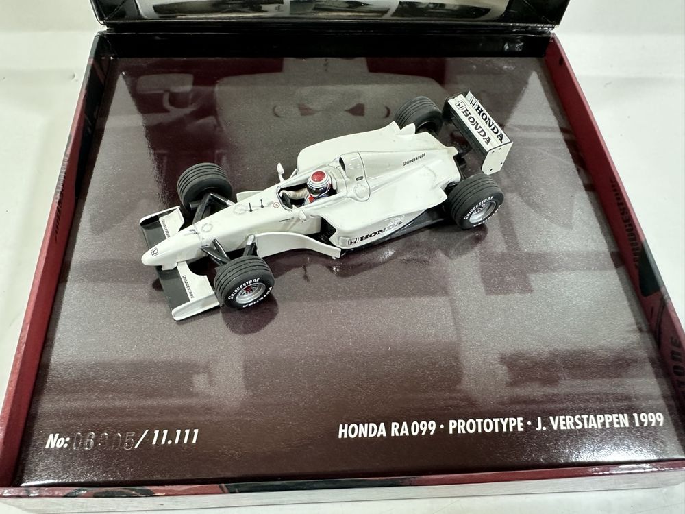 Honda RA099 Prototype 1:43, J. Verstappen, OVP, MINICHAMPS (Neu und ...