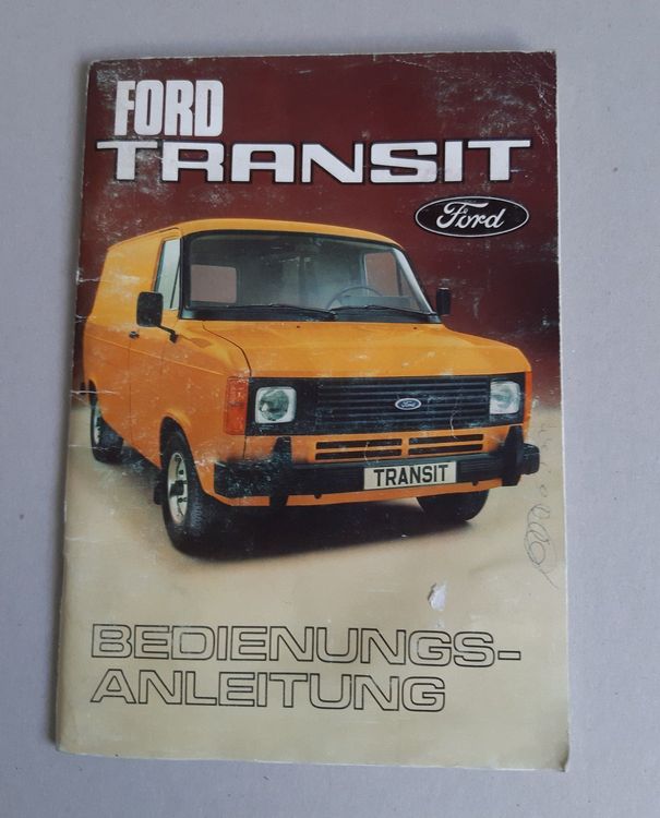 Betriebsanleitung Ford Transit Bedienungsanleitung | Kaufen auf Ricardo