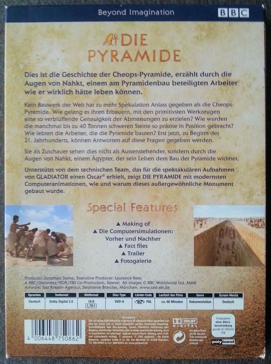 DVD: Die Pyramide – Dokumentation | Kaufen auf Ricardo