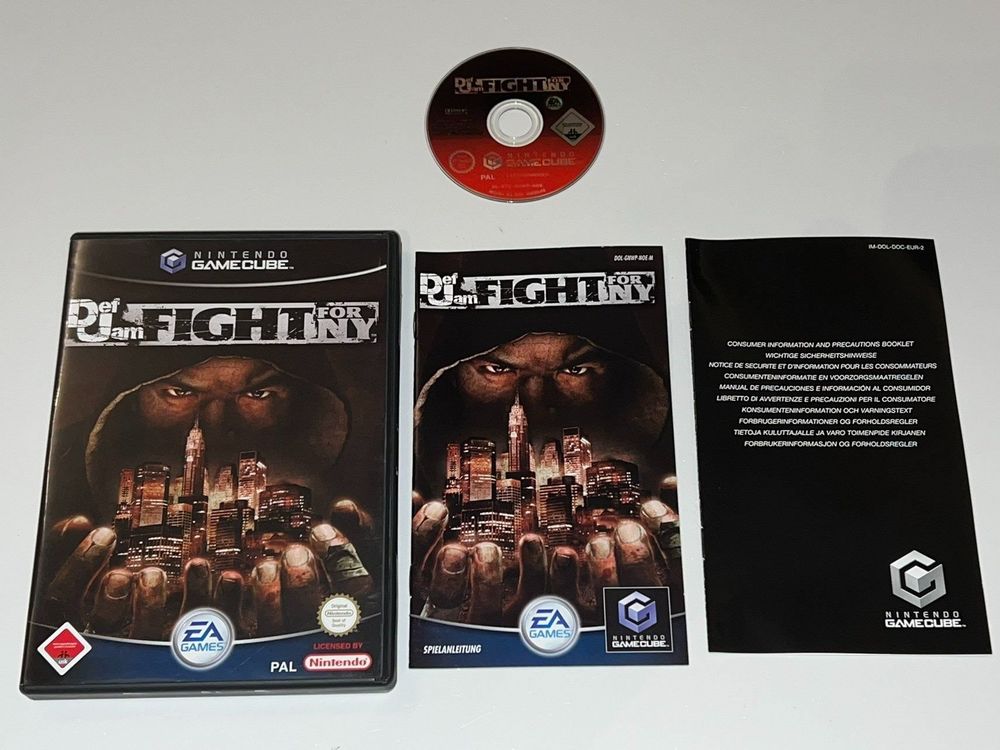 Nintendo GameCube Spiel - Def Jam: Fight for NY - selten (Gebraucht) in ...