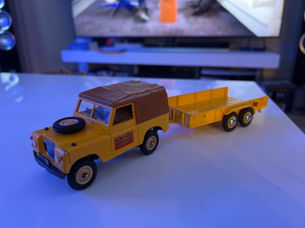Land Rover Autoway Mit Anhänger Von Britains 1975 1/32 | Kaufen auf Ricardo