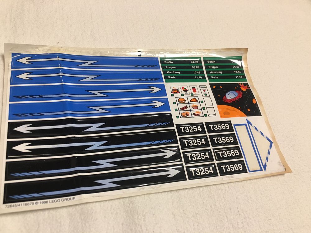 LEGO - Kleber für (4560,4561)Zug | Kaufen auf Ricardo