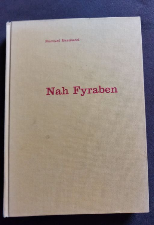 Nah Fyraben/Samuel Brawand | Kaufen auf Ricardo