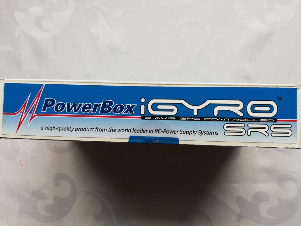 PowerBox iGyro SRS inkl. GPS & Sensorschalter (Neu und originalverpackt ...