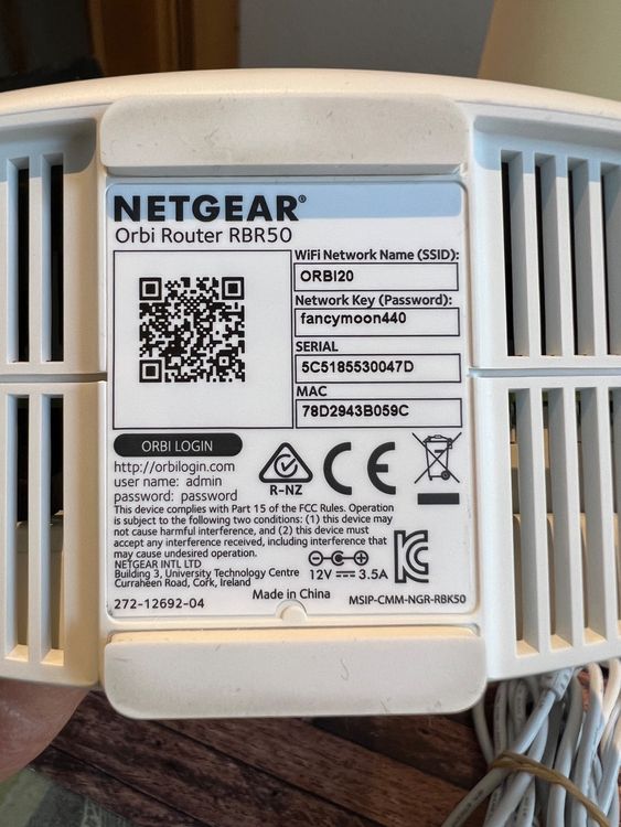 Netgear Orbi Router RBR50 & Satellite RBS50 (Gebraucht) in für CHF 155 ...