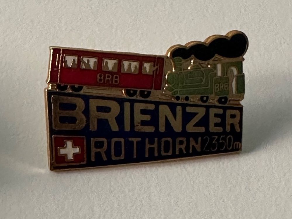 Brienzer Rothorn Bahn / Zug Pin (Gebraucht) in Gutenswil für CHF 5 – mit Lieferung auf Ricardo ...