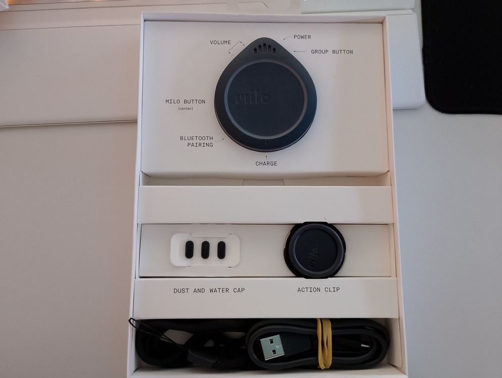 Milo Action Communicator Schwarz inkl. Action Clip | Comprare su Ricardo