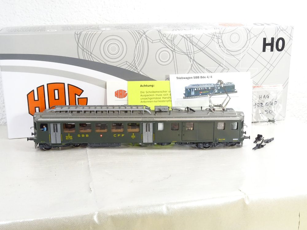 Hag 152 Treibwagen SBB, BDe4/4 1640, Digital ESU, H0,WS,OVP | Kaufen auf Ricardo