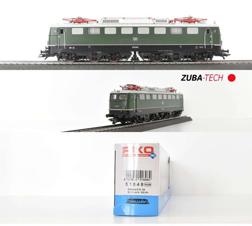Piko 51648 E-Lok BR E 50 DB H0 Digital GS mit OVP (Gebraucht) in St. Gallen für CHF 91 – mit ...