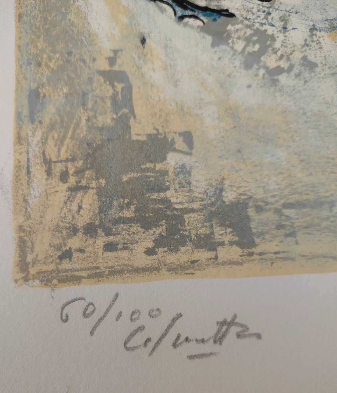 Jean-Marie CALMETTES (1918 - 2007) "LE HOMARD" LITHOGRAPHIE (Neu ...